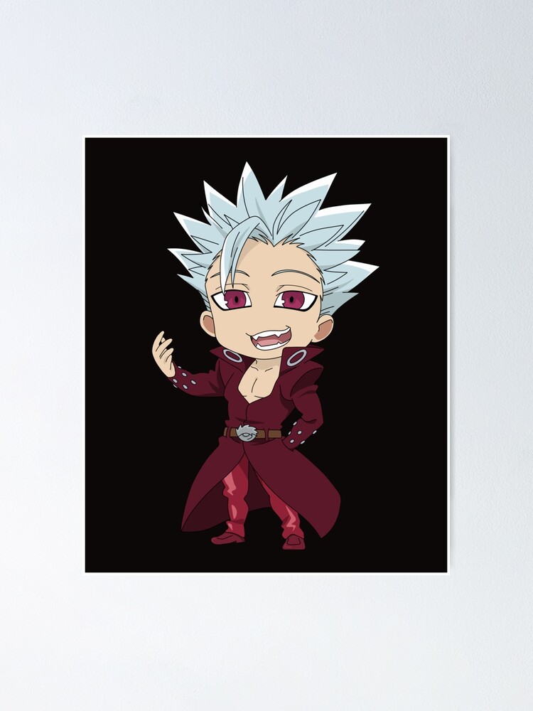 "Chibi Ban" Poster for Sale by JanBednarek | Redbubble