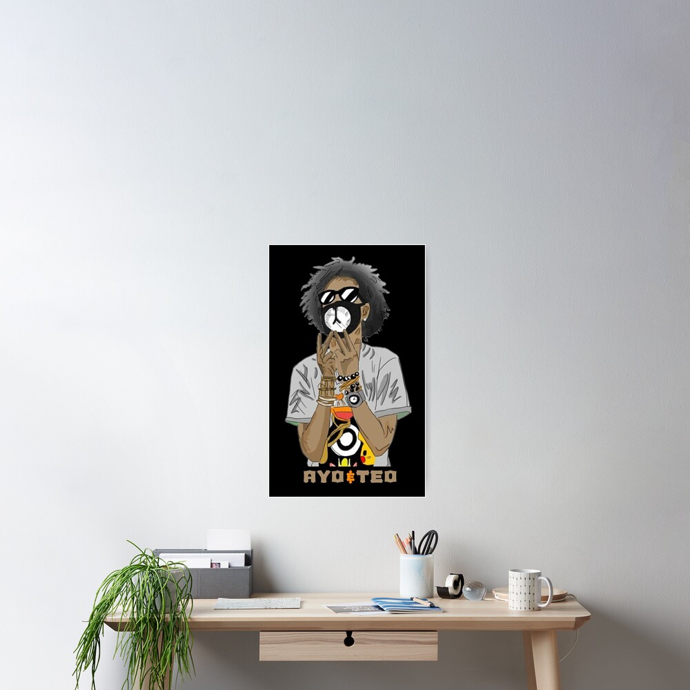 "ayo teo duo rapper" Poster for Sale by elsierkuhn | Redbubble
