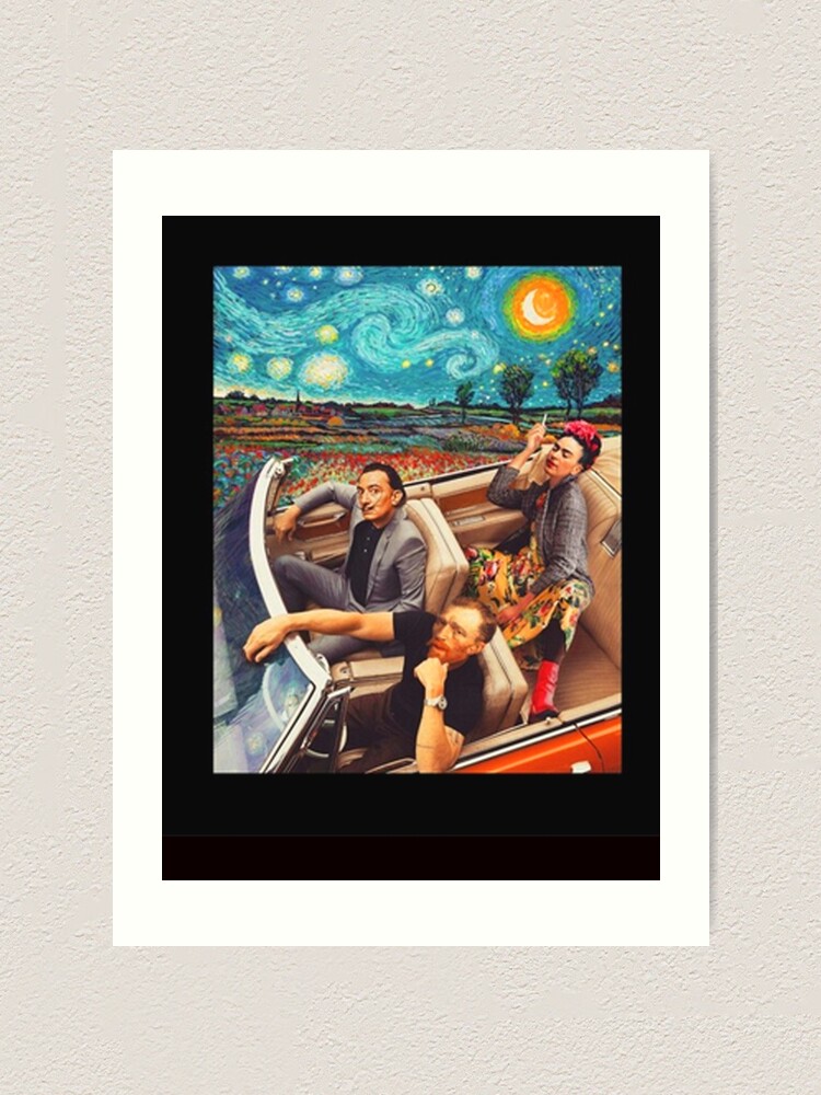 "Famous Artists, vincent van gogh, frida kahlo, salvador dali, banksy ...