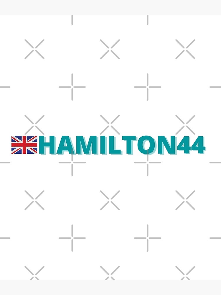 "Lewis Hamilton 44" Poster by rpgtrendz | Redbubble