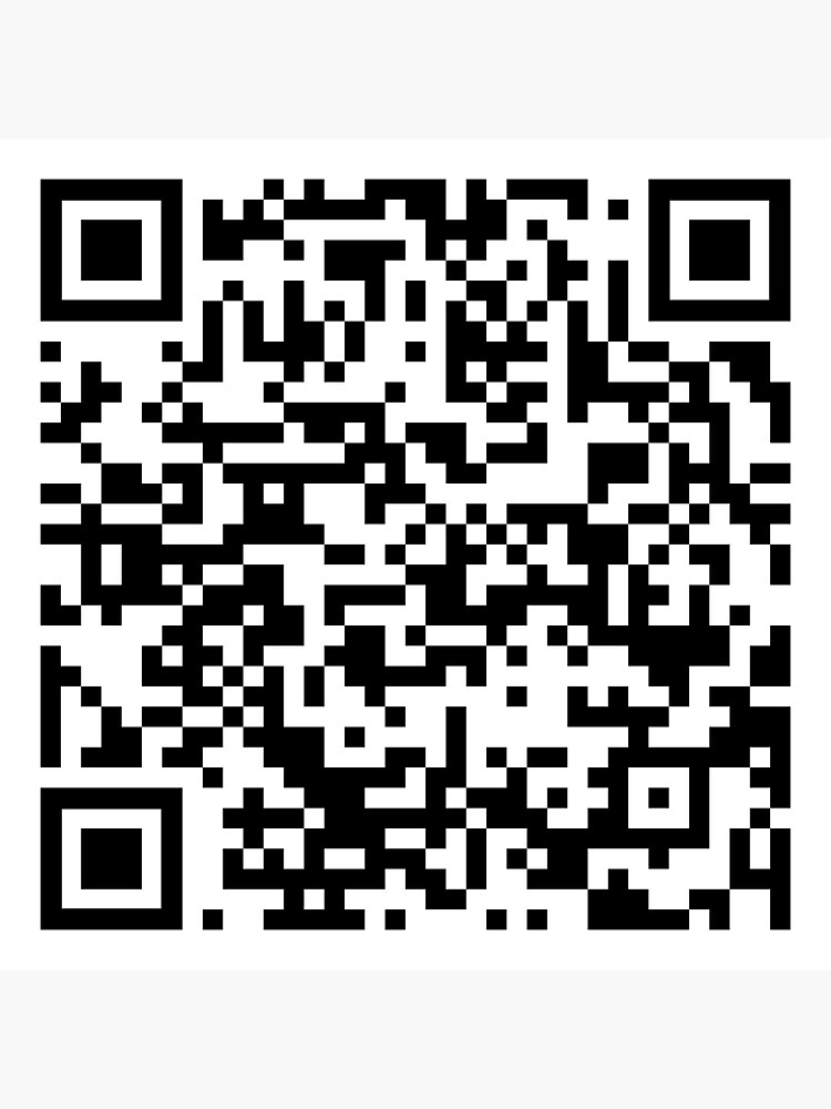 "Rick Roll QR Code" Sticker for Sale by AtomicLukai | Redbubble