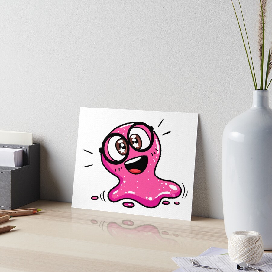 "Slick Slime Sam" Art Board Print for Sale by FunnehGacha | Redbubble