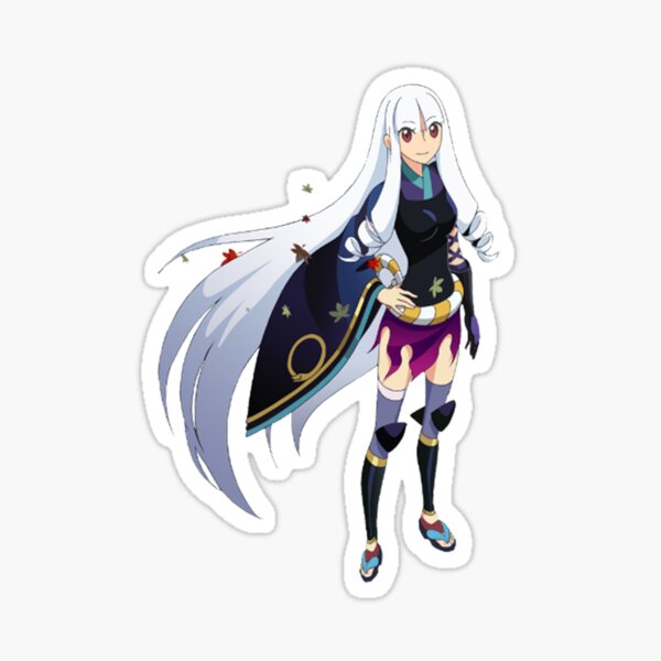 "Togame (Katanagatari)" Sticker for Sale by kawaiicrossing | Redbubble