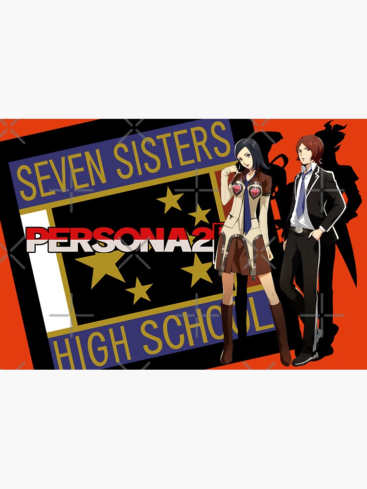 Pegatina «Persona 2 - Tatsuya and Maya (25th Anniversary) with game ...