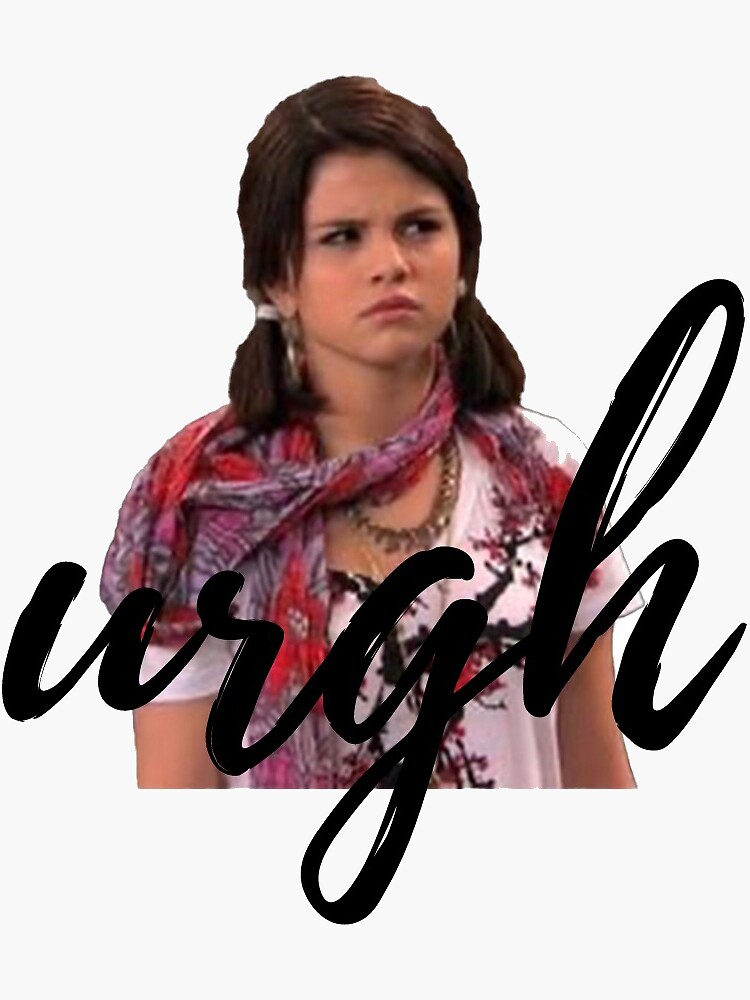 "Alex Russo Urgh" Sticker for Sale by emkcarruthers | Redbubble