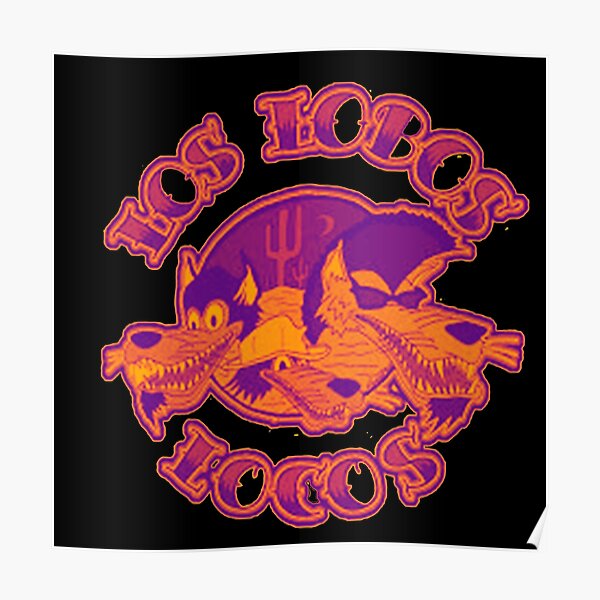 "LOGO BAND LOS LOBOS" Poster for Sale by bensujand22 | Redbubble