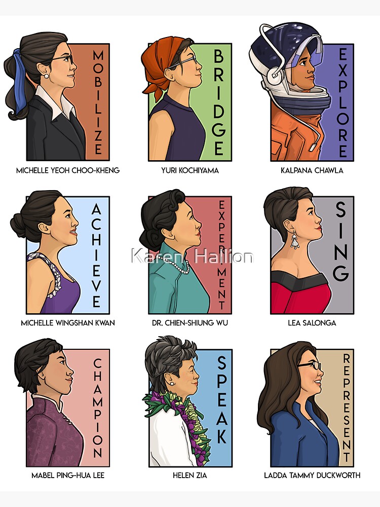 "She Series Real Women - Version 6" Sticker for Sale by Karen Hallion ...