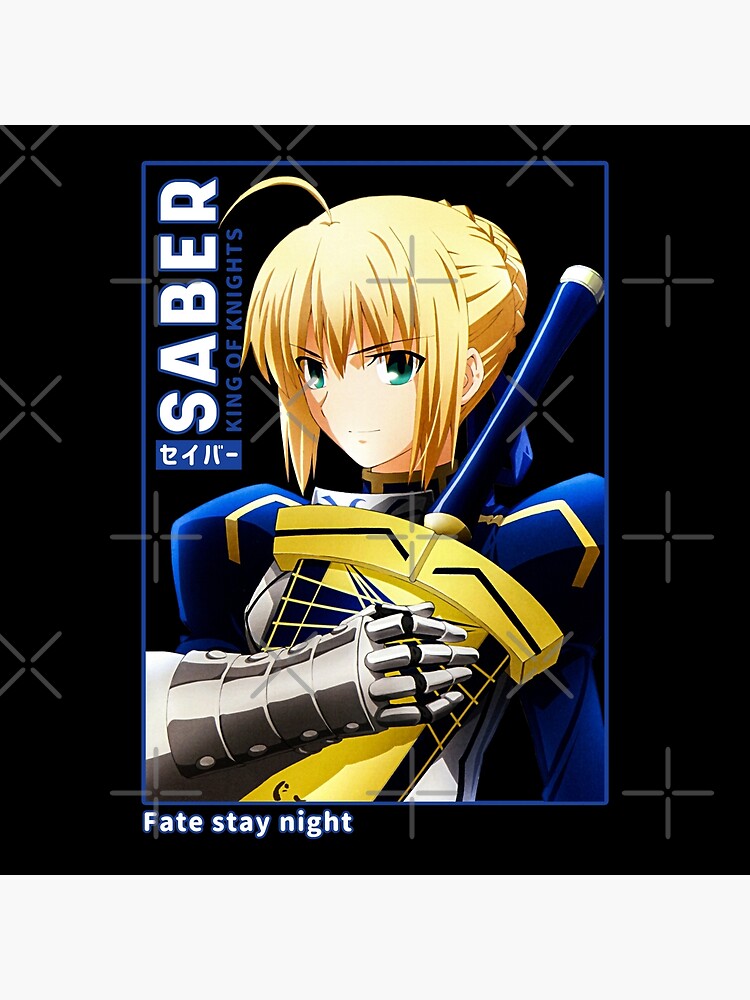 "Saber - Fate Stay Night" Poster for Sale by ice-man7 | Redbubble