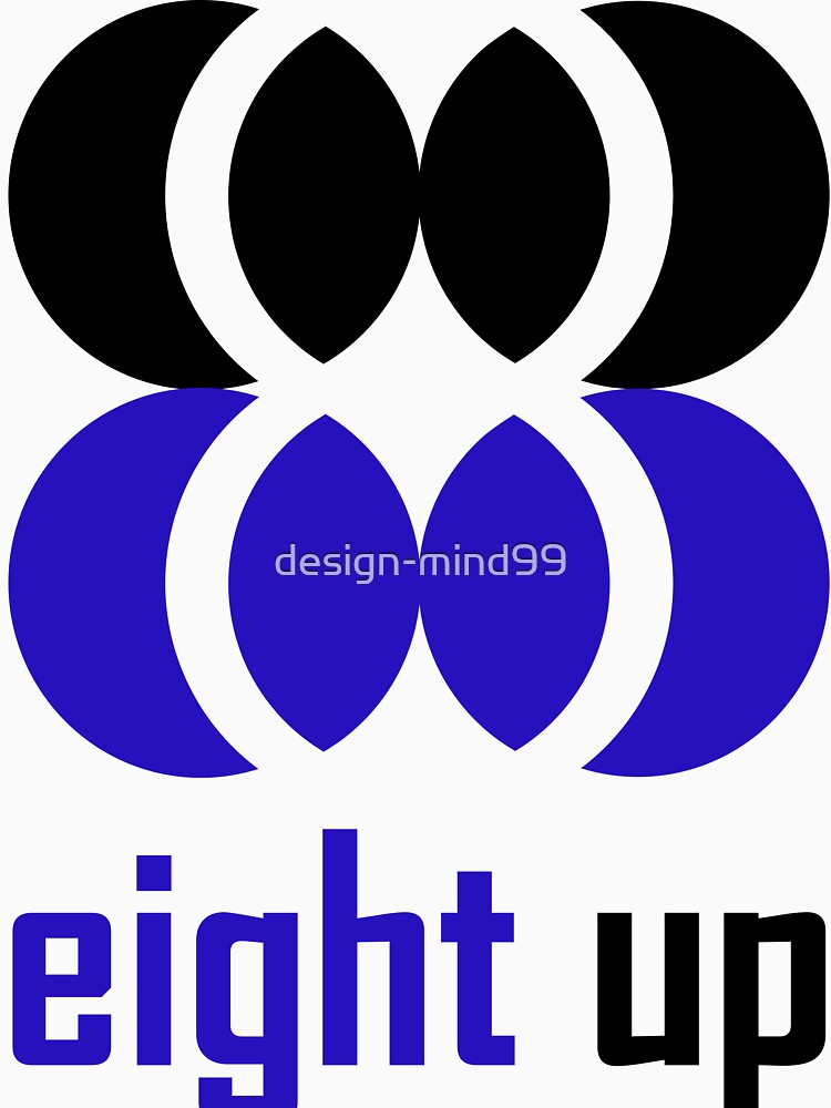 "eight up unbranded logo design." T-shirt for Sale by design-mind99 ...