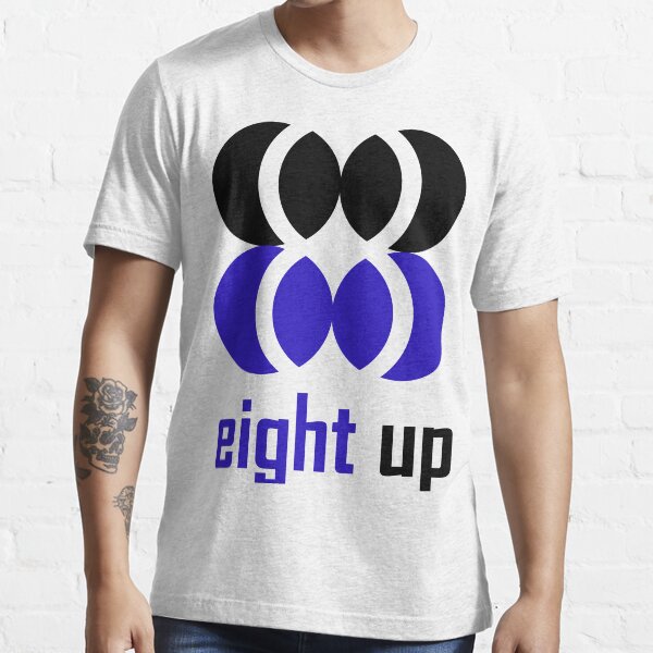 "eight up unbranded logo design." T-shirt for Sale by design-mind99 ...