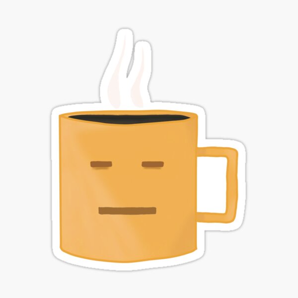 "Hot Coffee" Sticker for Sale by CholokoyArt | Redbubble