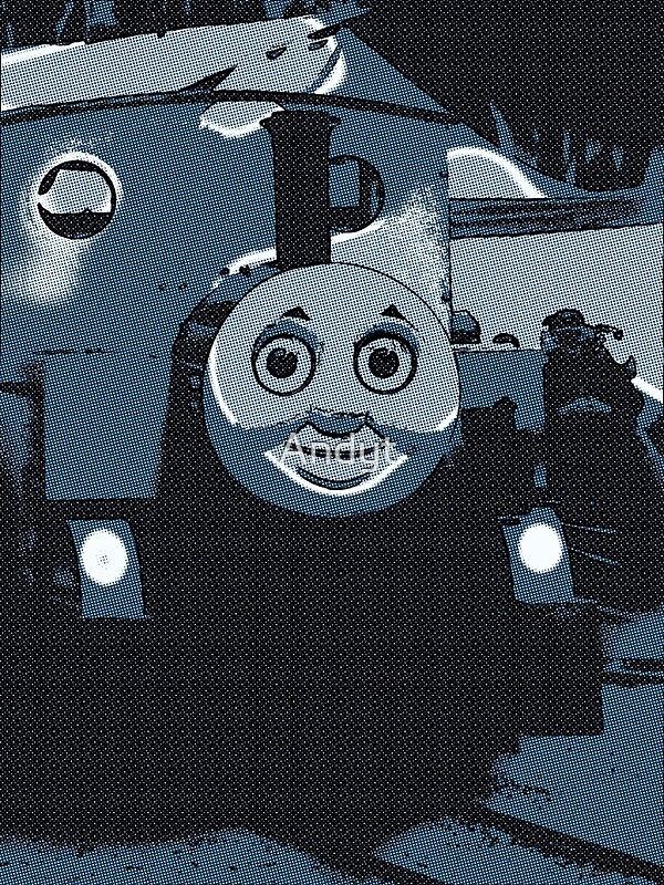 " The Grey Tank Engine" by Andyt | Redbubble
