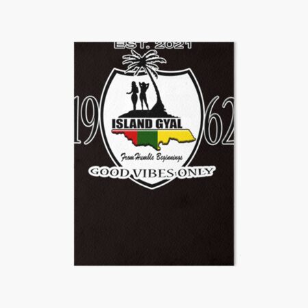 "Island Gyal Logo wears Classic" Art Board Print for Sale by andreshope ...