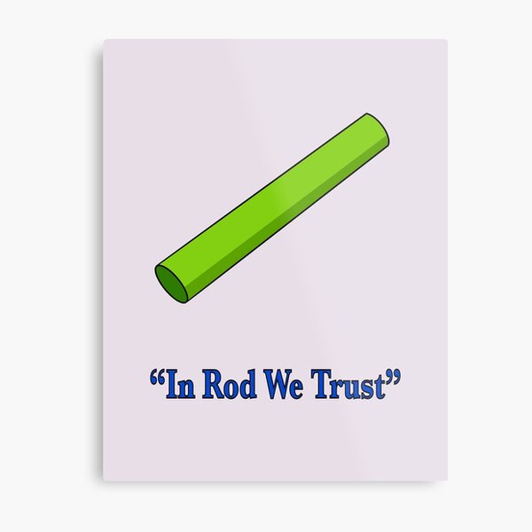 "Simpsons Inanimate Carbon Rod" Metal Print for Sale by thebcarts ...