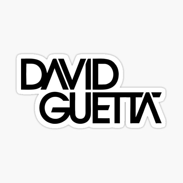 "BEST SELLER - David Guetta Logo Merchandise" Sticker for Sale by ...