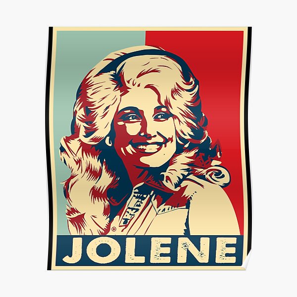 Póster «Estilo retro Retro Jolene Holly Edición limitada» de ...