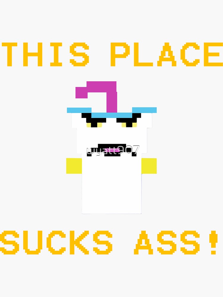 "8 Bit Shake" Sticker for Sale by wyatt907 | Redbubble