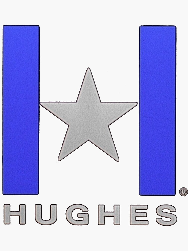 "John Hughes logo" Sticker by pablur | Redbubble