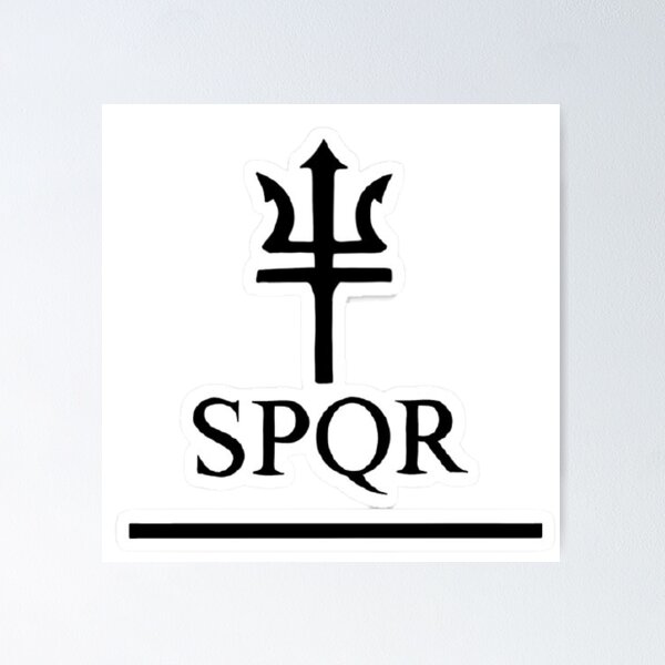 "Percy jackson SPQR" Poster for Sale by TheArtOfToast | Redbubble