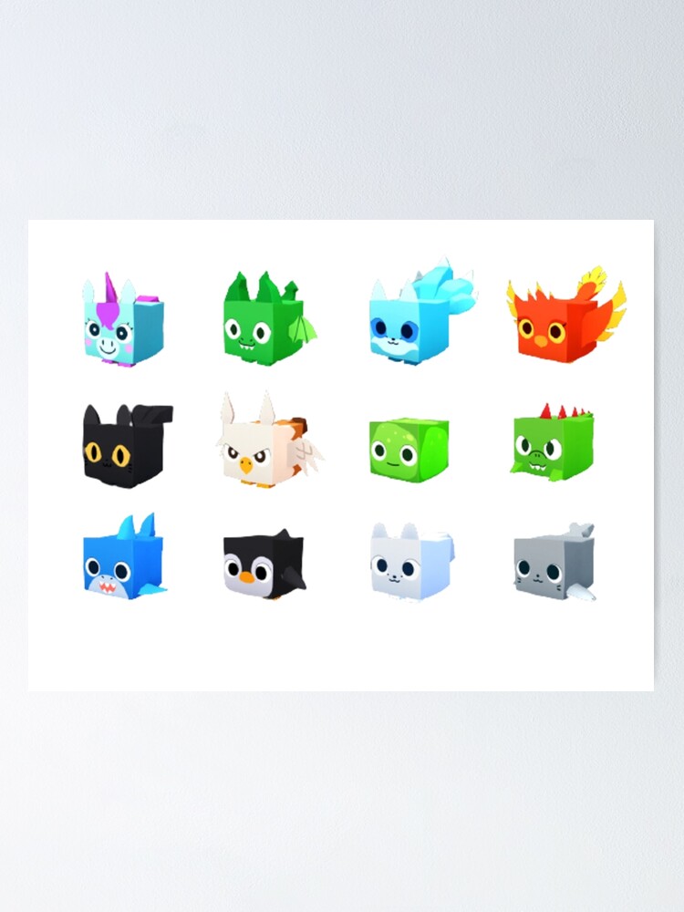 "Pet Simulator" Poster for Sale by NkWorks | Redbubble