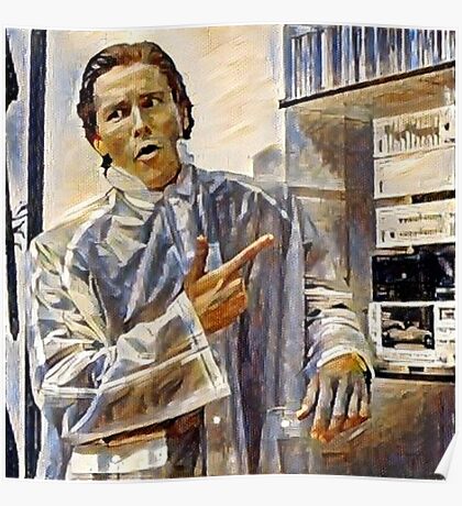 Patrick Bateman Posters | Redbubble