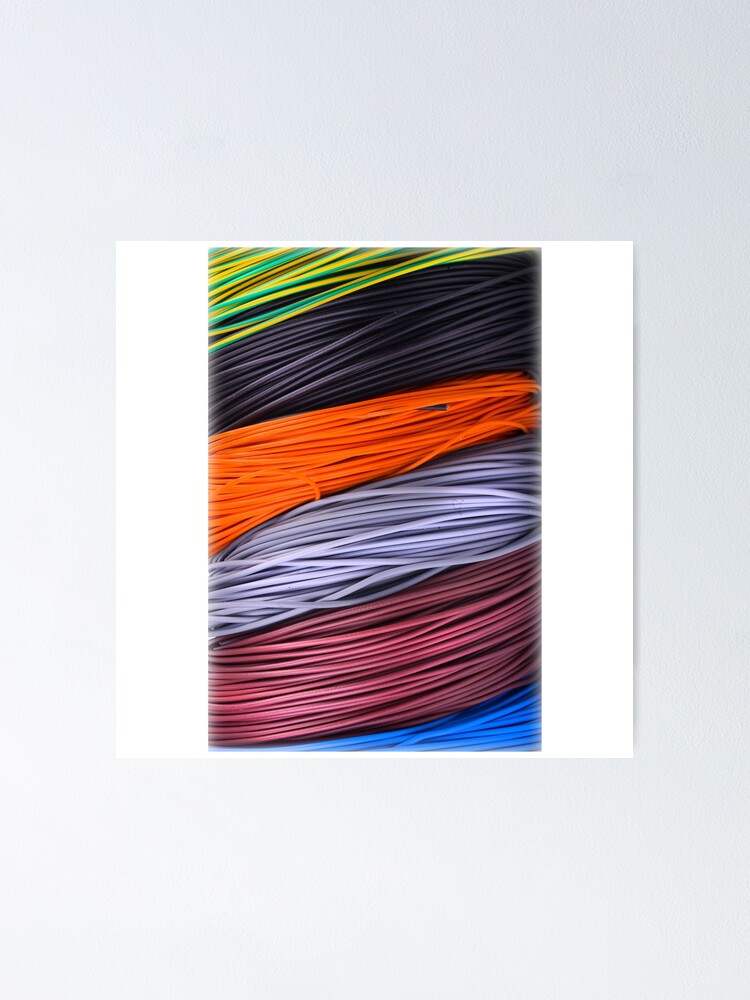 Poster « Câblage électrique », par EngineersArt | Redbubble