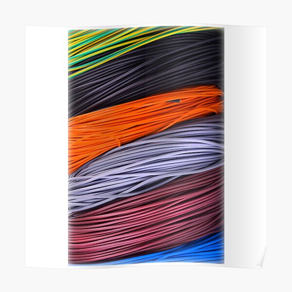 Poster « Câblage électrique », par EngineersArt | Redbubble