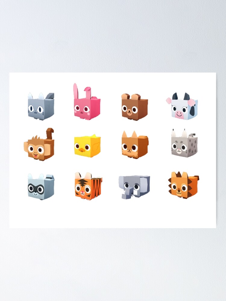 "Pet Simulator" Poster by NkWorks | Redbubble