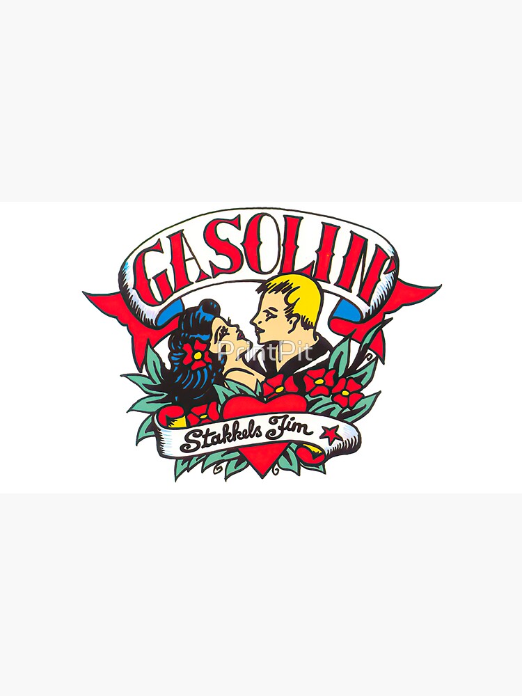 "Gasolin' 3 album cover tegning "Stakkels Jim"" Bucket Hat for Sale by ...