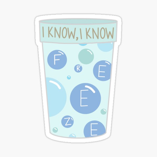 "the incredibles frozone freeze" Sticker for Sale by whatjascreates ...