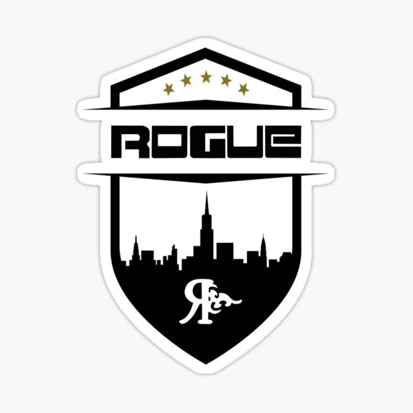 "ROGUE EXCLUSIVE" Sticker for Sale by Rogueclothes | Redbubble