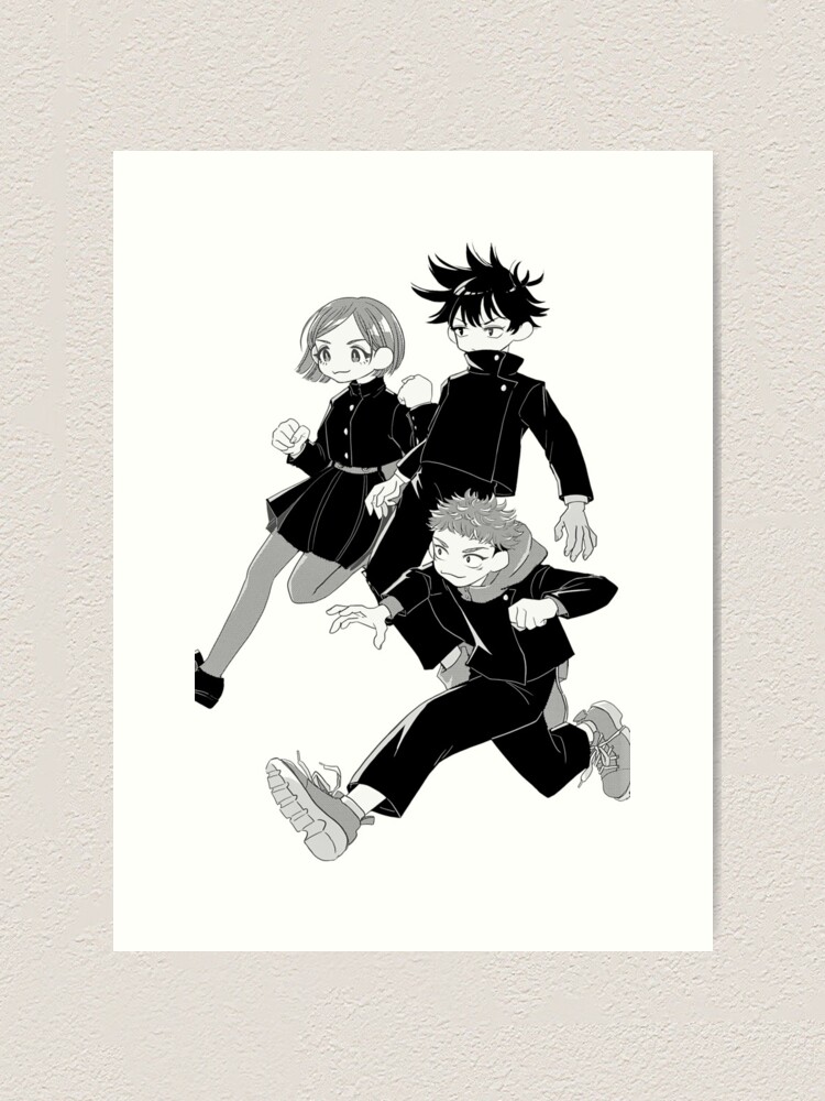 " Jujutsu Kaisen Squad" Art Print for Sale by Yivel | Redbubble
