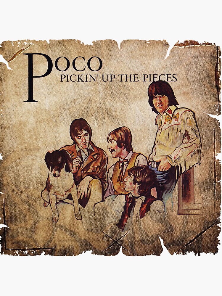 "POCO BAND - Vintage Art" Sticker for Sale by nhkdot | Redbubble