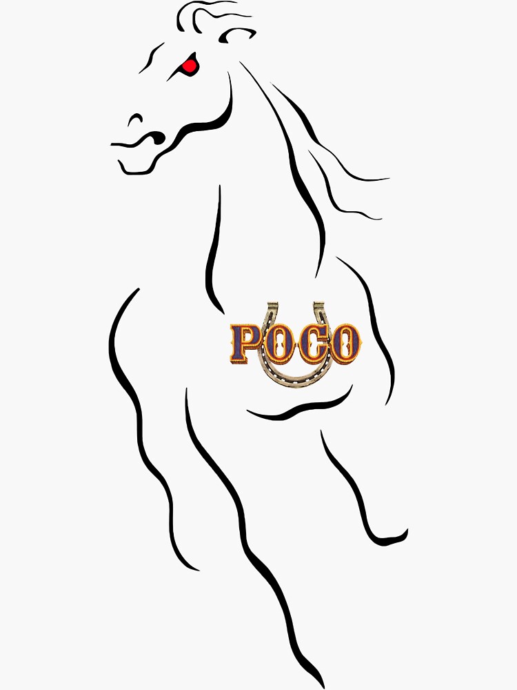 "Logo POCO BAND - Exclusive" Sticker for Sale by nhkdot | Redbubble