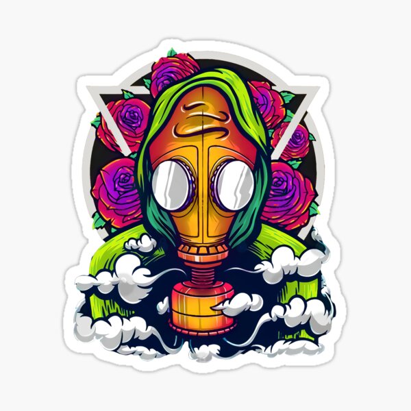 "Toxic" Sticker for Sale by ADM-Graphics | Redbubble