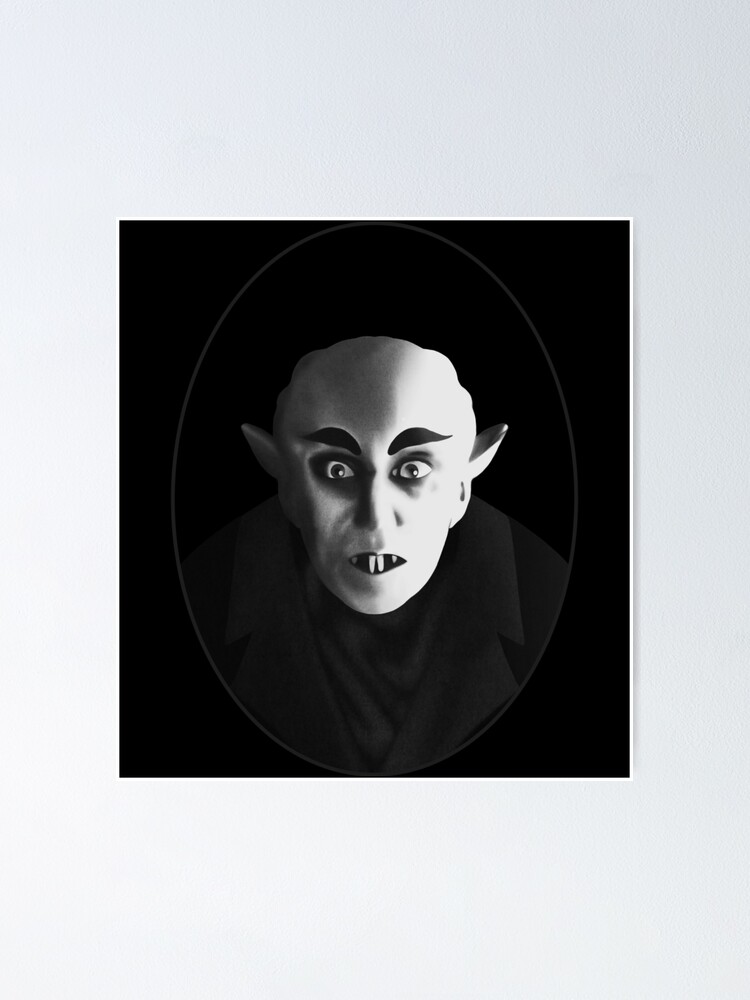 "Nosferatu Portrait " Poster by murderedrum | Redbubble