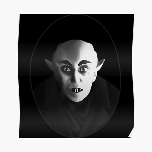"Nosferatu Portrait " Poster by murderedrum | Redbubble