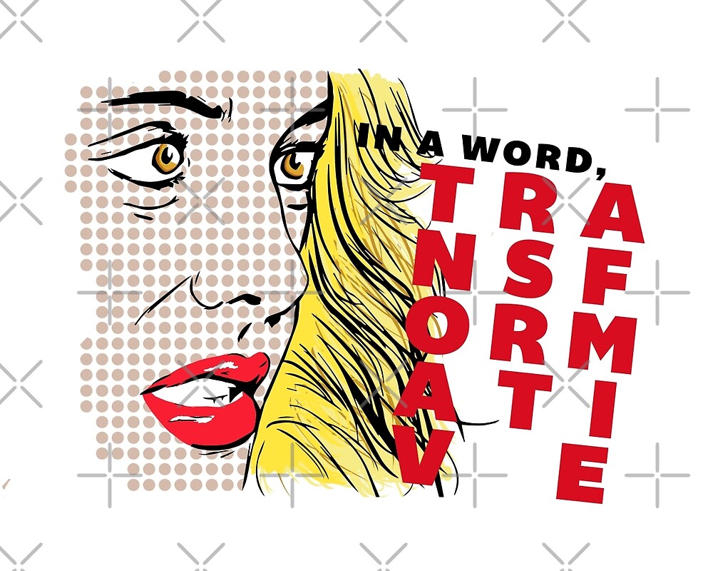 "Erica Reyes — Transformative (Pop Art)" by thefrayedfiles | Redbubble