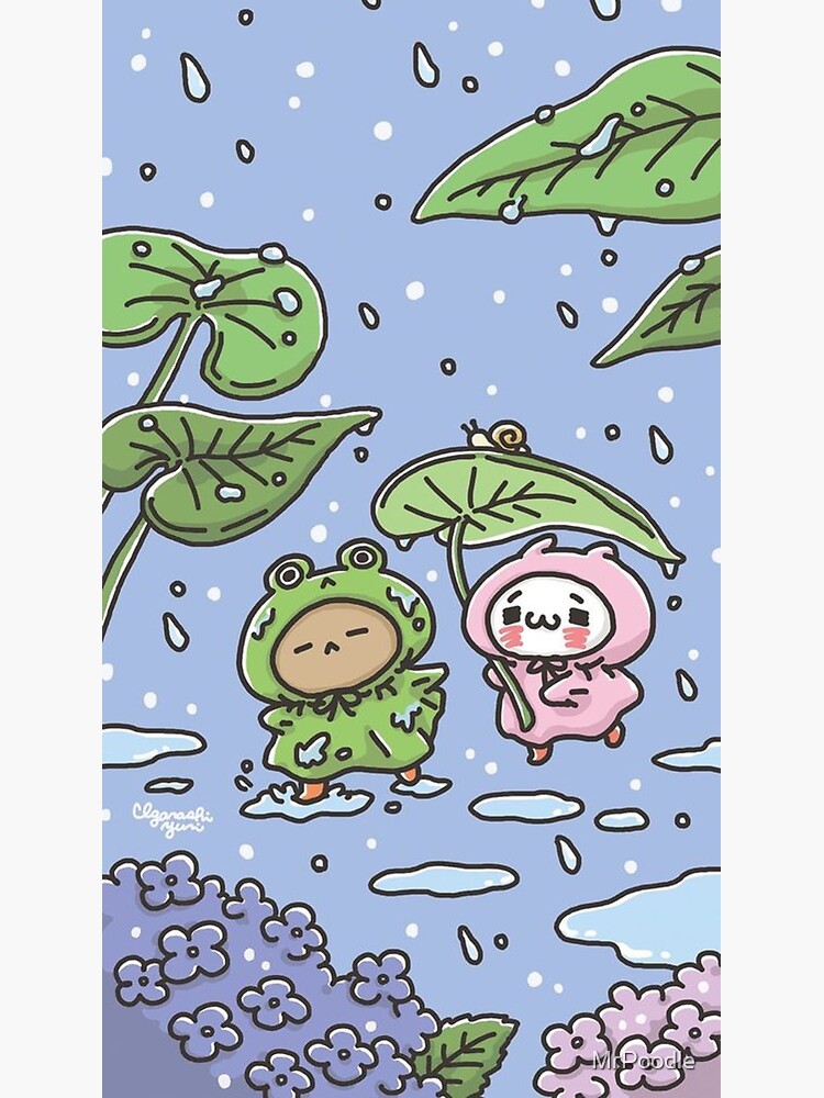 "Frog and Bunny" Sticker by MrPoodle | Redbubble