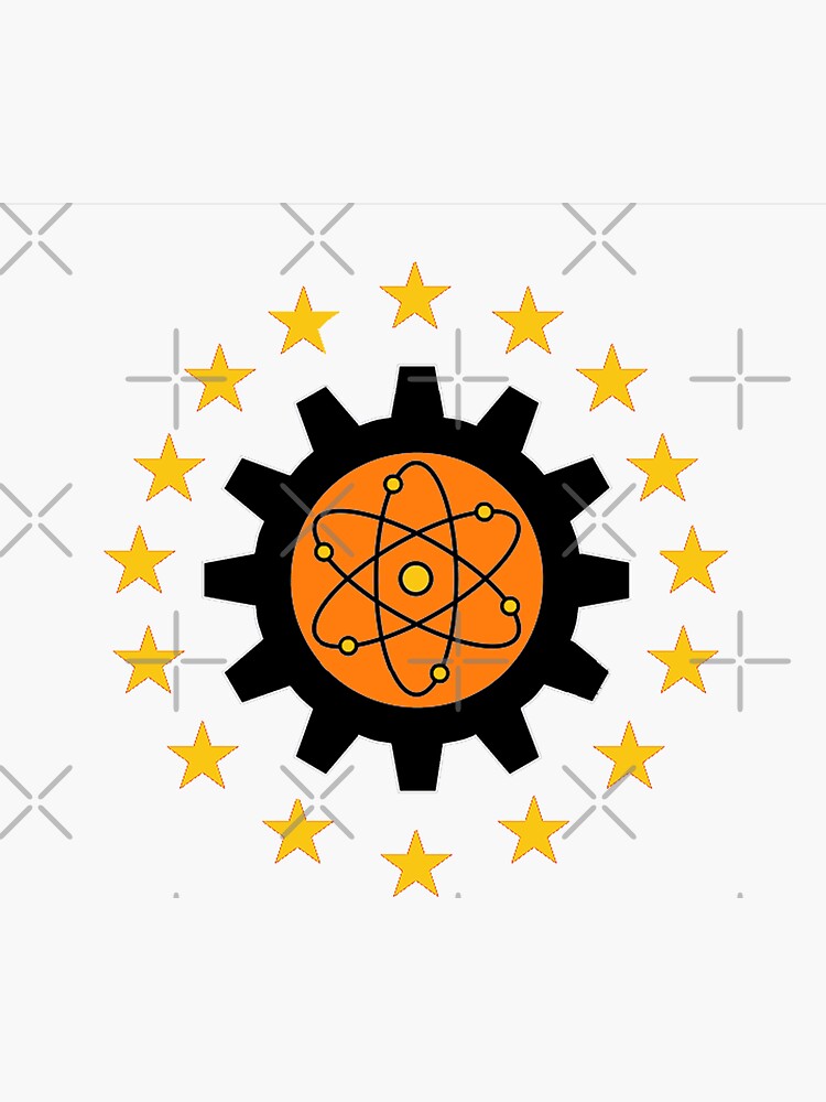 "Technocracy logo" Sticker for Sale by JaroNT | Redbubble