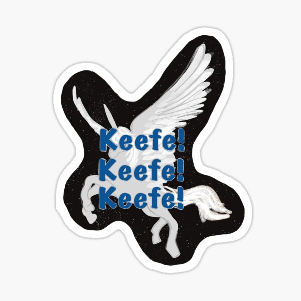 "Keefe! Keefe! Keefe! Silveny Quote" Sticker for Sale by FreckledBliss ...