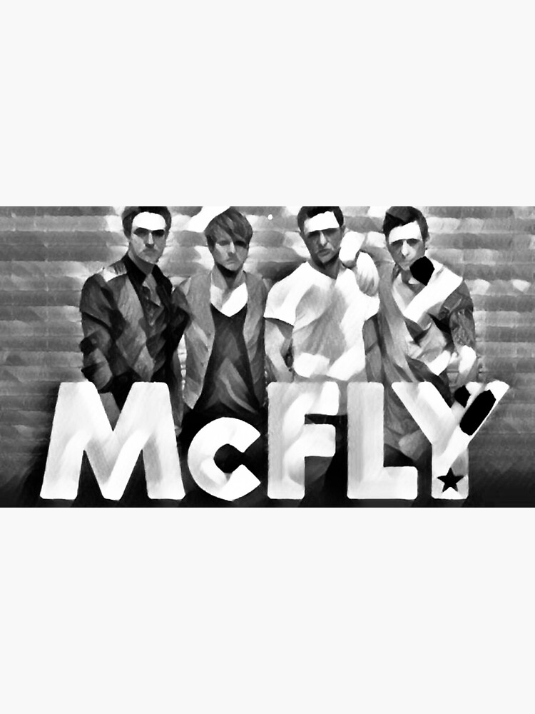 "McFLY band Artwork" Sticker for Sale by NIMdesign | Redbubble