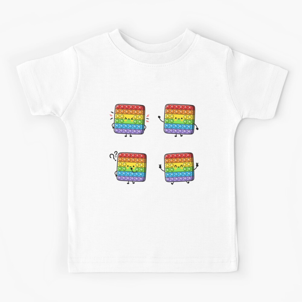 "Pop it - set" Kids T-Shirt for Sale by weeert | Redbubble