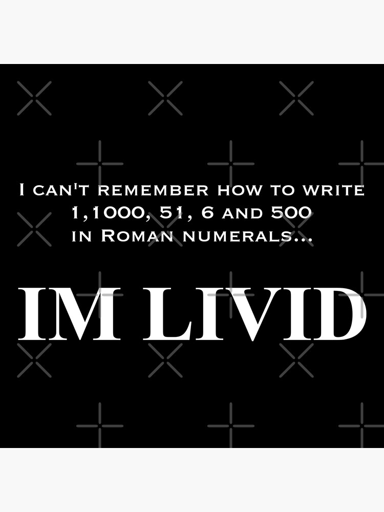 IM LIVID Premium Matte Vertical Poster sold by DavLee | SKU 41971286 ...