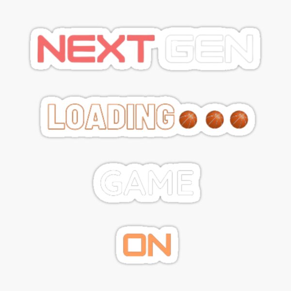 "Next Gen" Sticker for Sale by Bballtalk | Redbubble