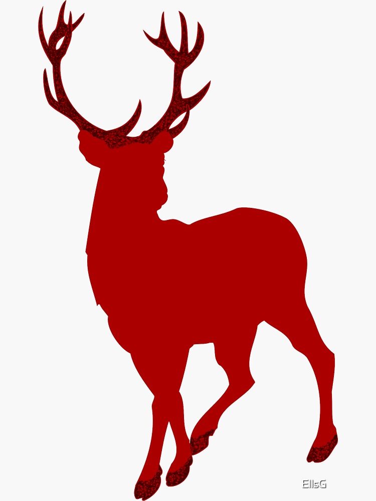"Stag" Sticker by EllsG | Redbubble