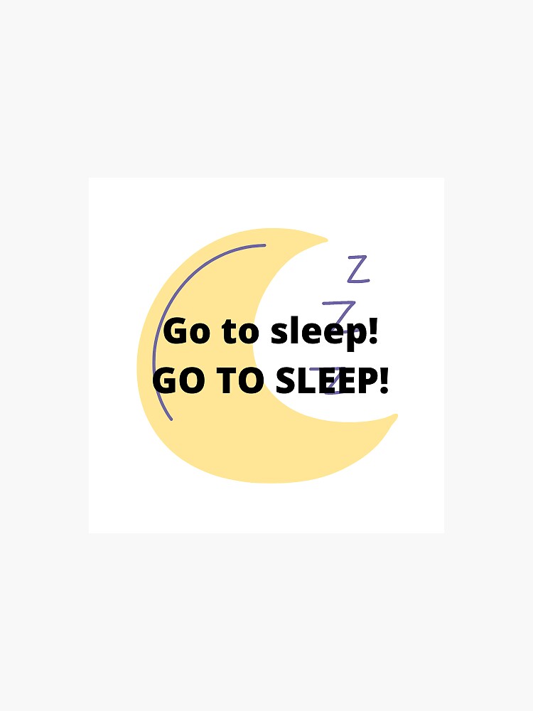 "Sleepy time!" Sticker for Sale by TandADesigns | Redbubble