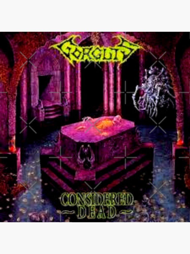 "Considered Dead" Sticker for Sale by MetalRockProg | Redbubble