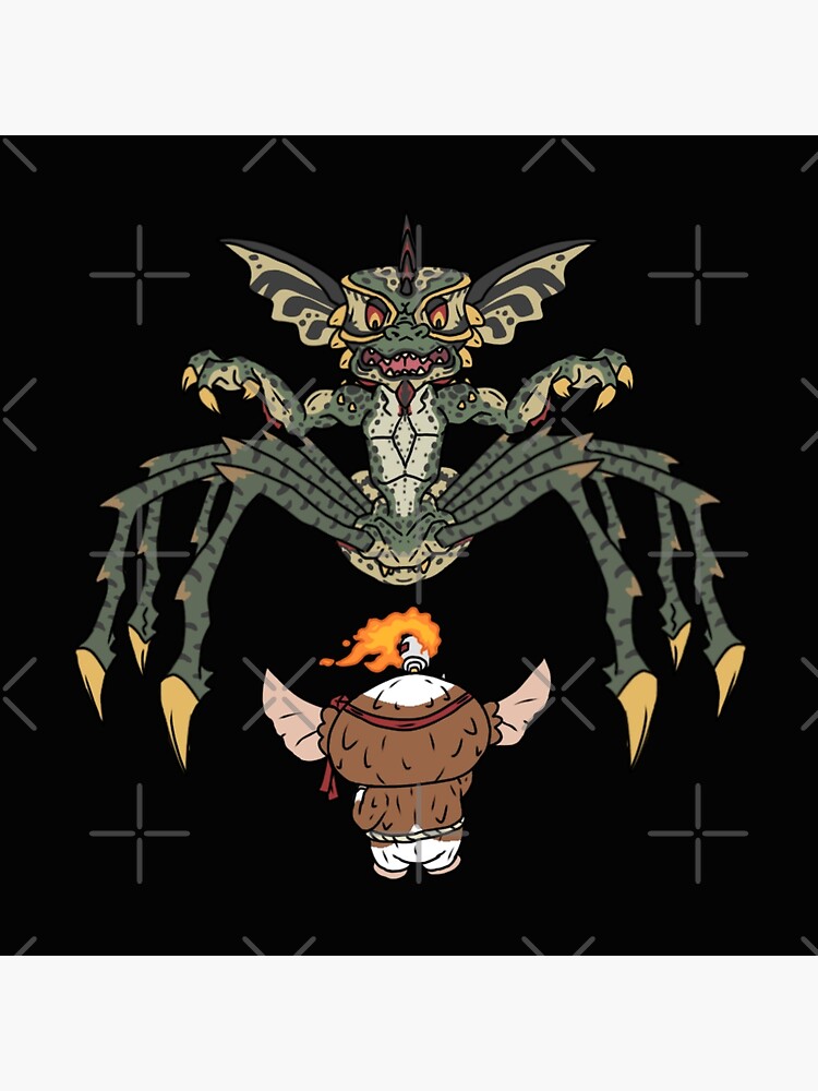 "Gremlins Spider Gremlin VS Gizmo " Art Print for Sale by LoganMDesigns ...
