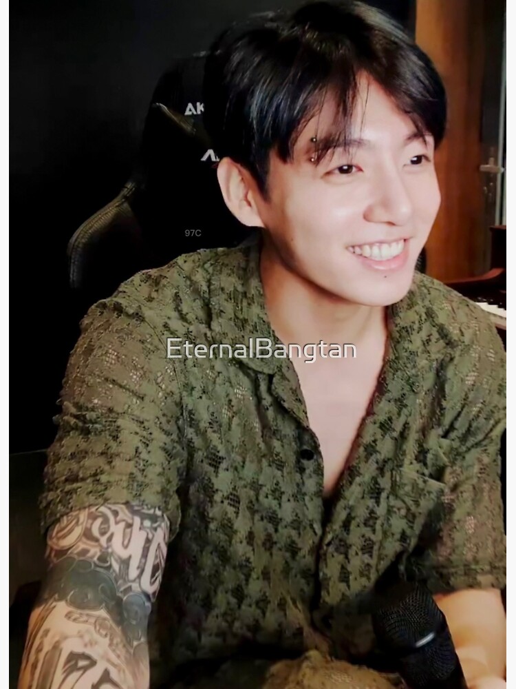 "JK tattoos and piercing" Sticker for Sale by EternalBangtan | Redbubble